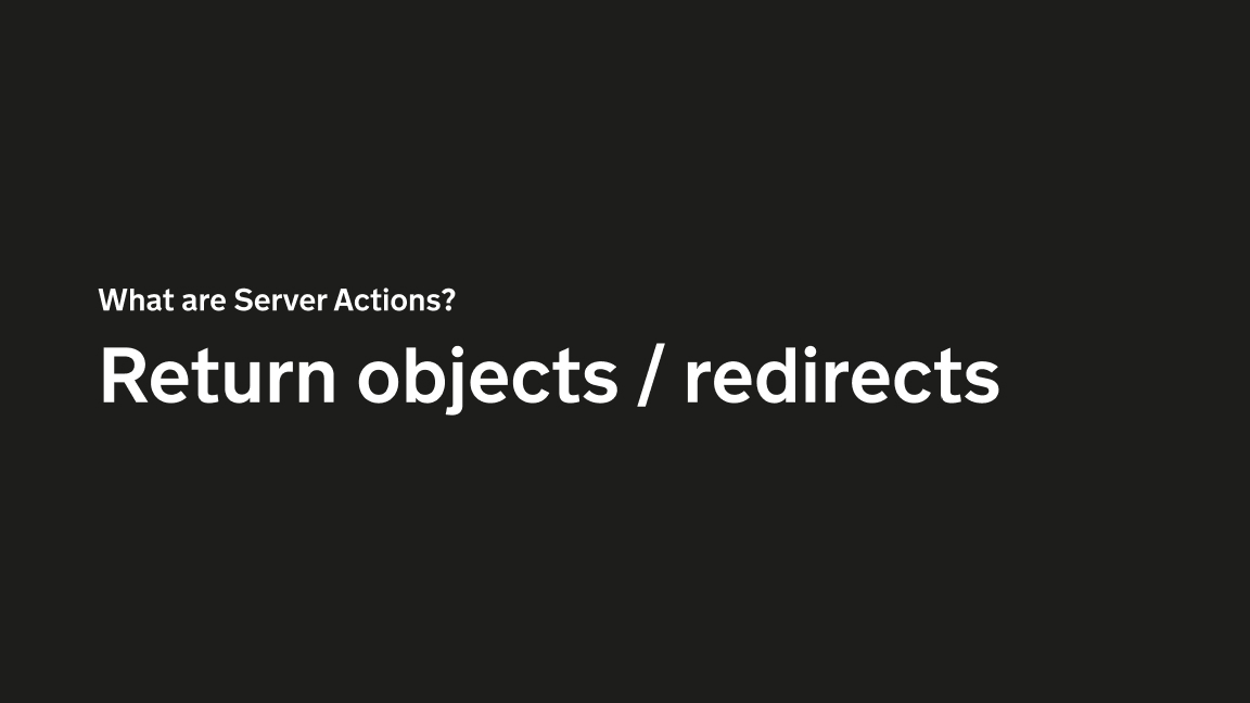 Next.js Server Actions | Trys Mudford