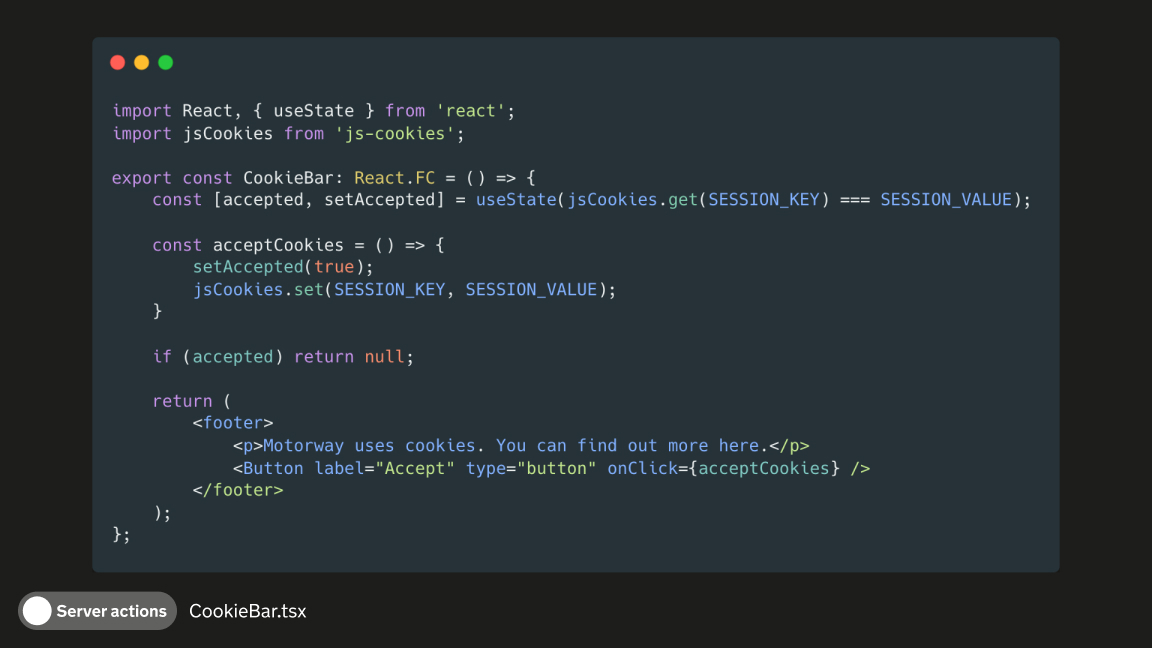 Next.js Server Actions | Trys Mudford